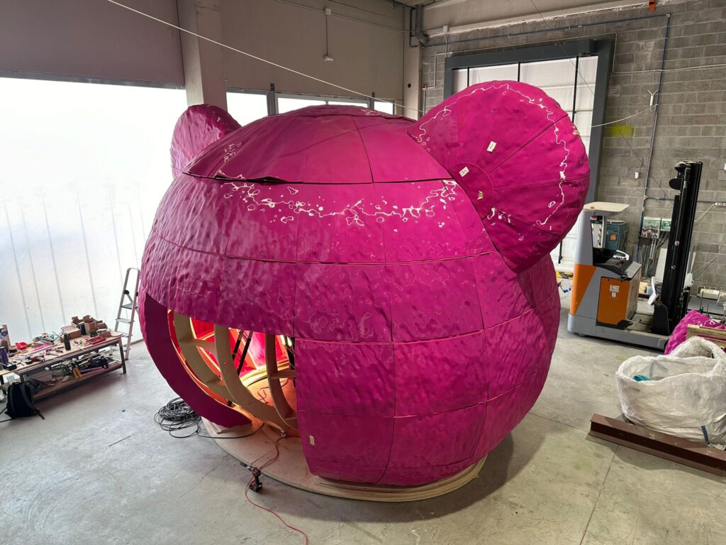 Pink Bear Pavilion LUAP - EXarchitects Arquitectura, diseño paramétrico ...