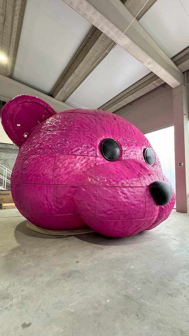 Pink Bear Pavilion LUAP - EXarchitects Arquitectura, diseño paramétrico ...